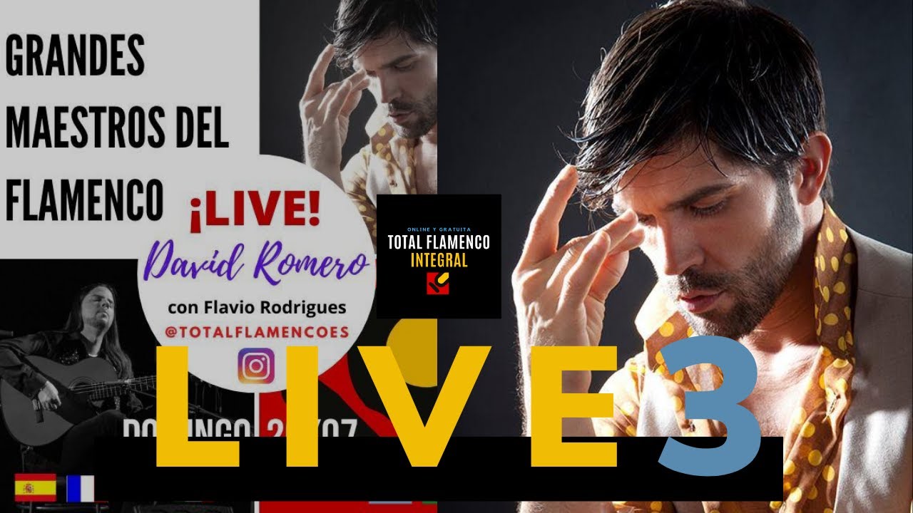 LIVE 3 - DAVID ROMERO & FLAVIO RODRIGUES / PREGUNTAS & RESPUESTAS INMERSIÓN TOTAL FLAMENCO ...