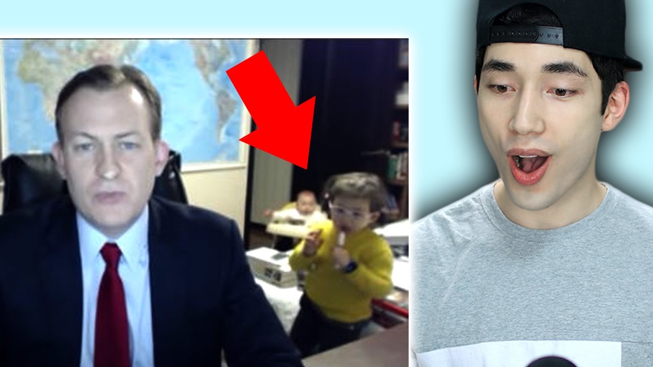 Hilariously Adorable! Kids Interrupt Dad During Live Interview Reaction ...