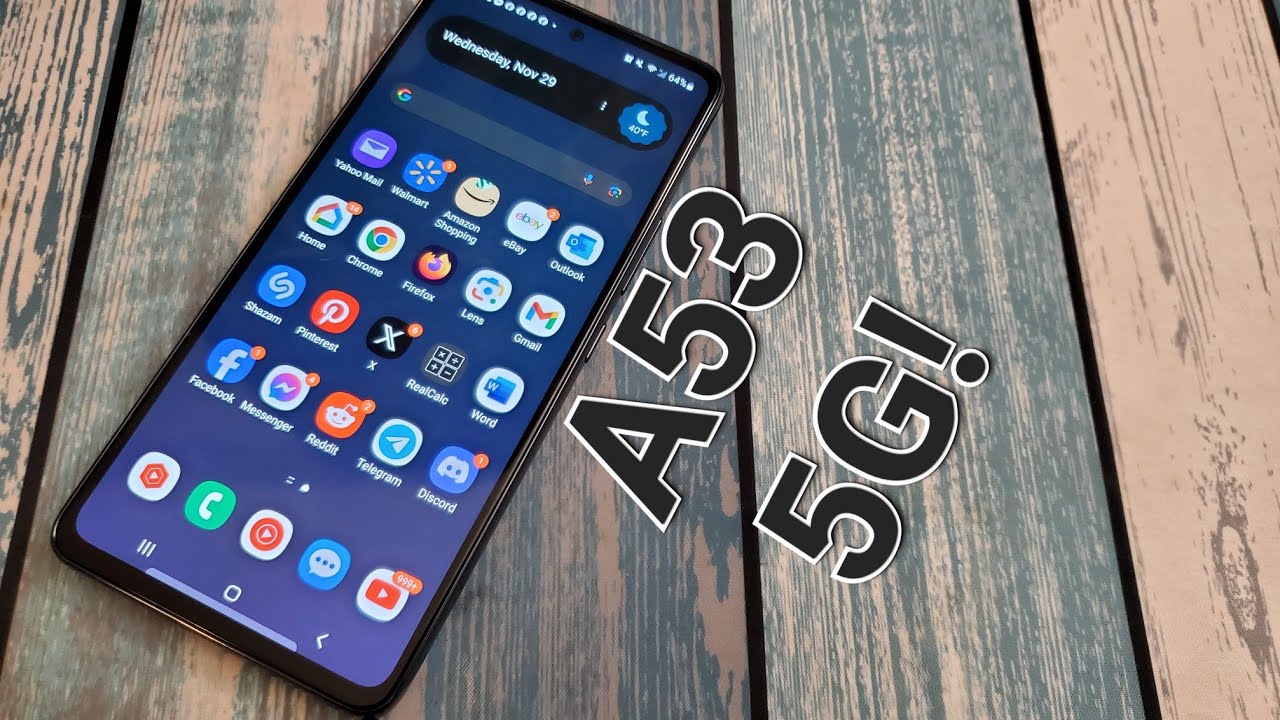 Samsung Galaxy A53 5G In-Depth Phone Review! 2023-2024 - YouTube