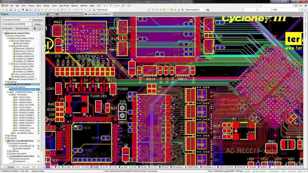 Hướng dẫn vẽ Altium Designer. BÀI 1-TẠO THƯ VIỆN PCB - YouTube