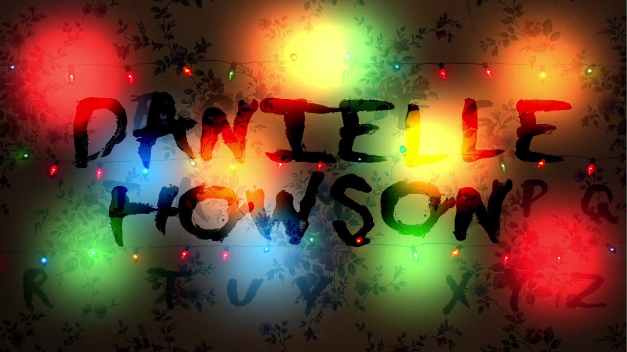 Stranger Things Motion Graphics Assignment - YouTube