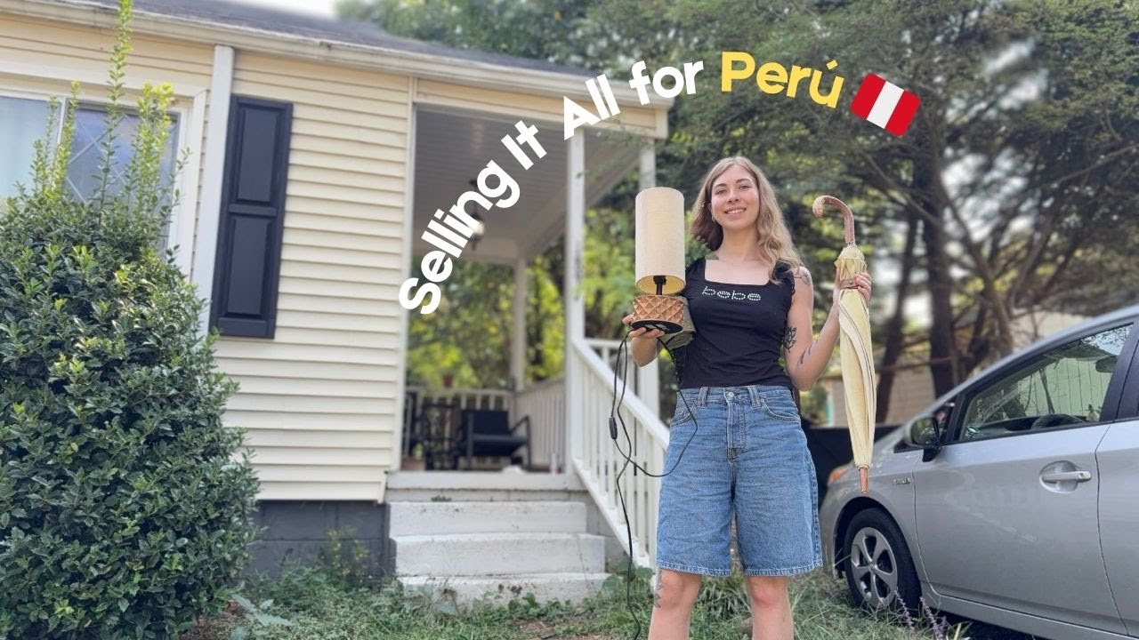 Selling Everything I Own to Move to Perú | First Week Back - YouTube