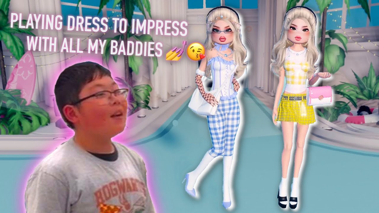 PLAYING DRESS TO IMPRESS WITH MY BADDIES 💅😘 - YouTube