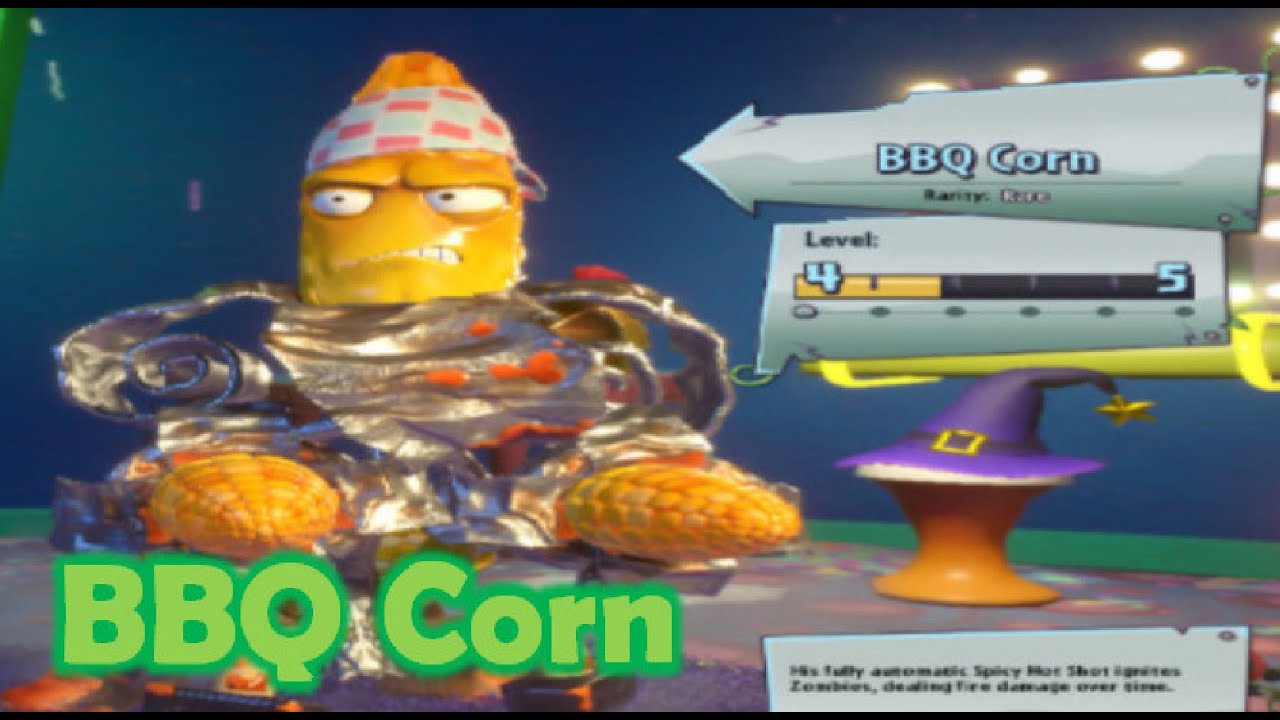 Plants Vs Zombies Garden Warfare 2 - BBQ Corn - YouTube