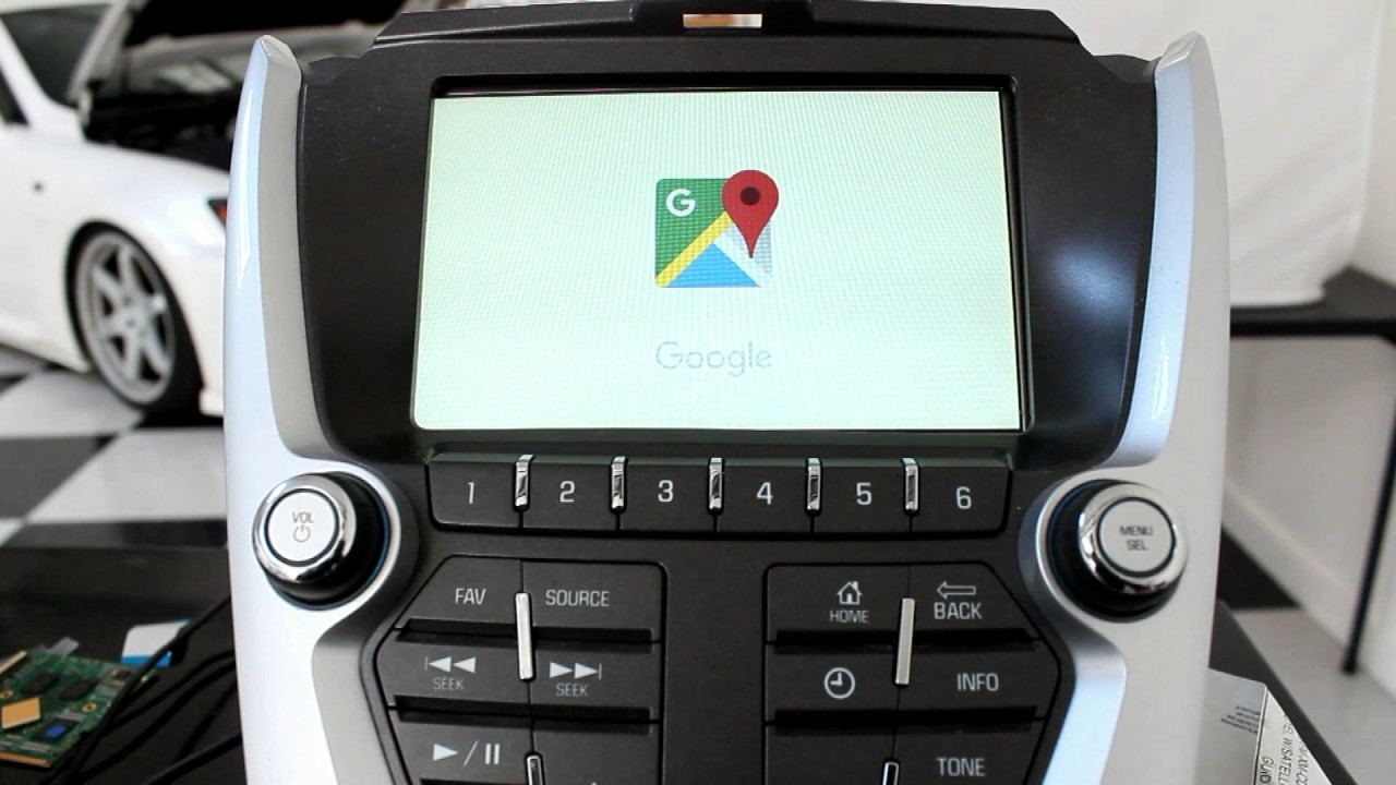 GROM VLine Connected Car Infotainment System in GM - CarPlay Android ...