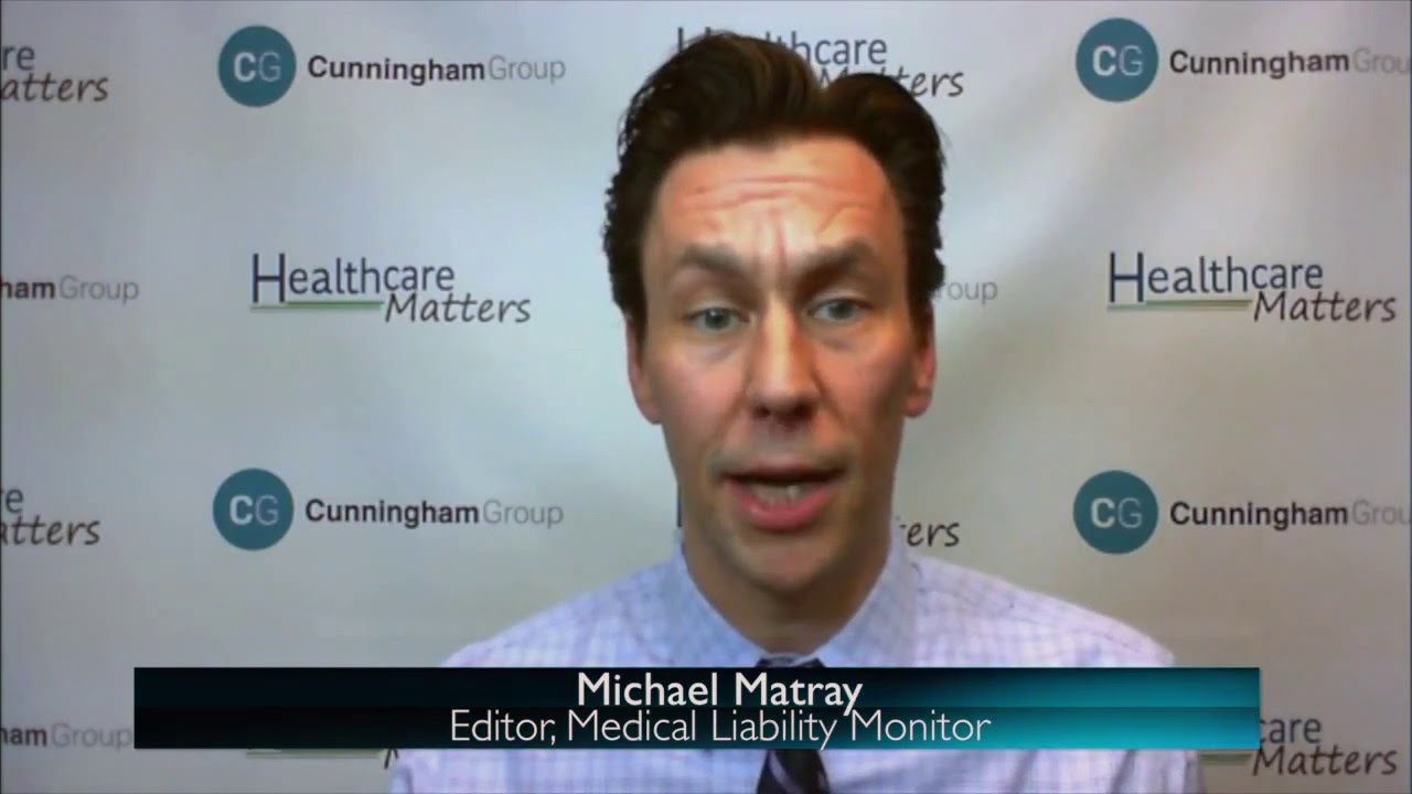 Dr. Richard Anderson, CEO of TDC, on the Medical Liability Insurance ...