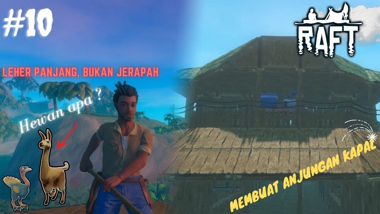 Membuat Anjungan Kapal !! || Raft Indonesia || Gameplay Part 10 - YouTube