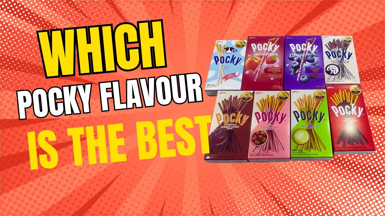 Trying 8 Different Pocky Flavors — Which One Wins? - YouTube