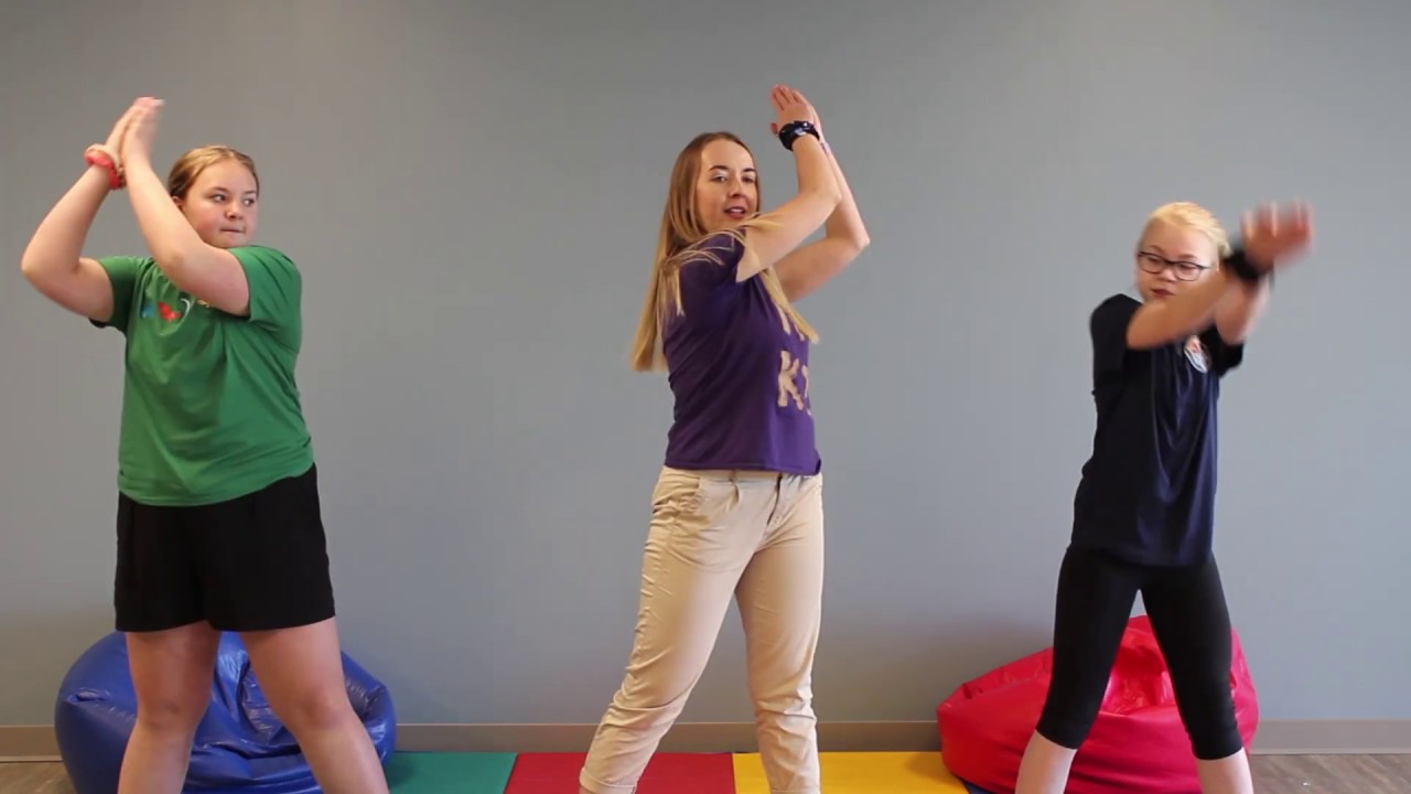 Kids with Confidence "Stepping it Up" week 8 - YouTube