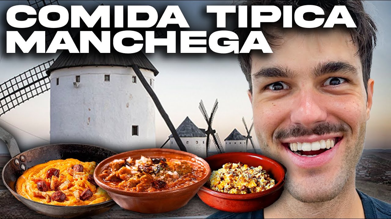 La MEJOR COMIDA TIPICA MANCHEGA de MI VIDA - YouTube