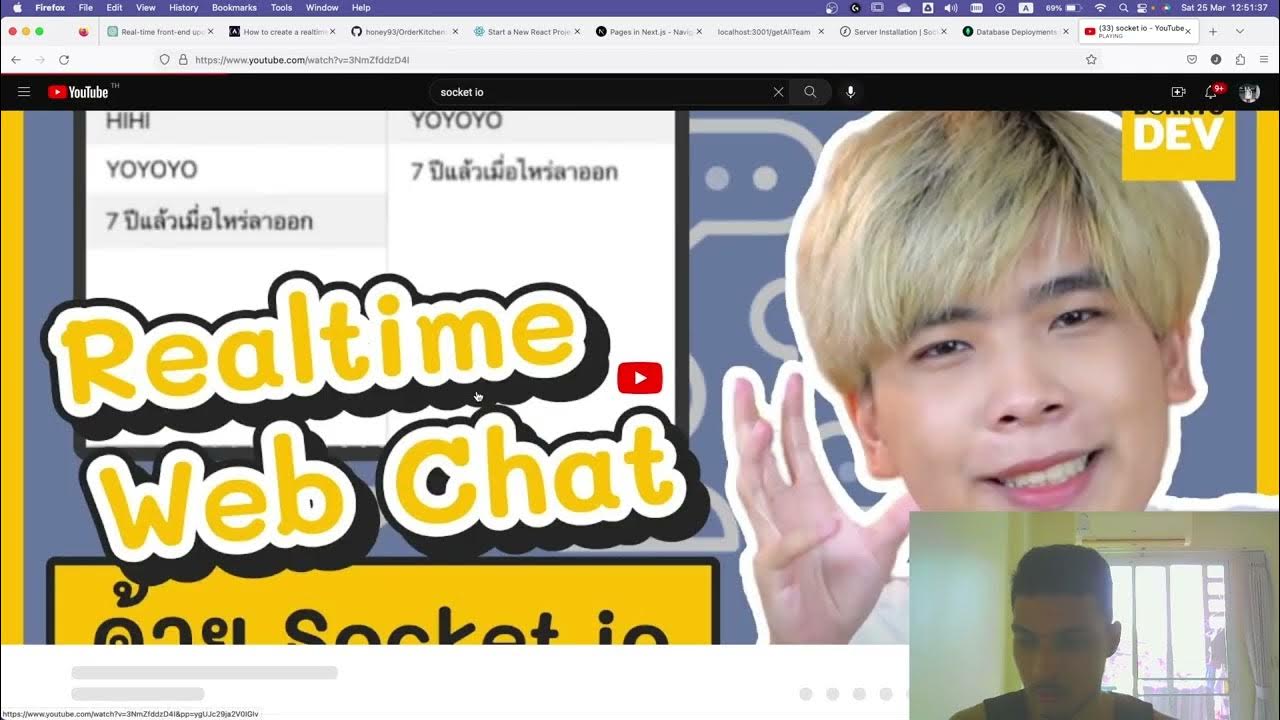 Socket.io programming stream | Part 1 - YouTube