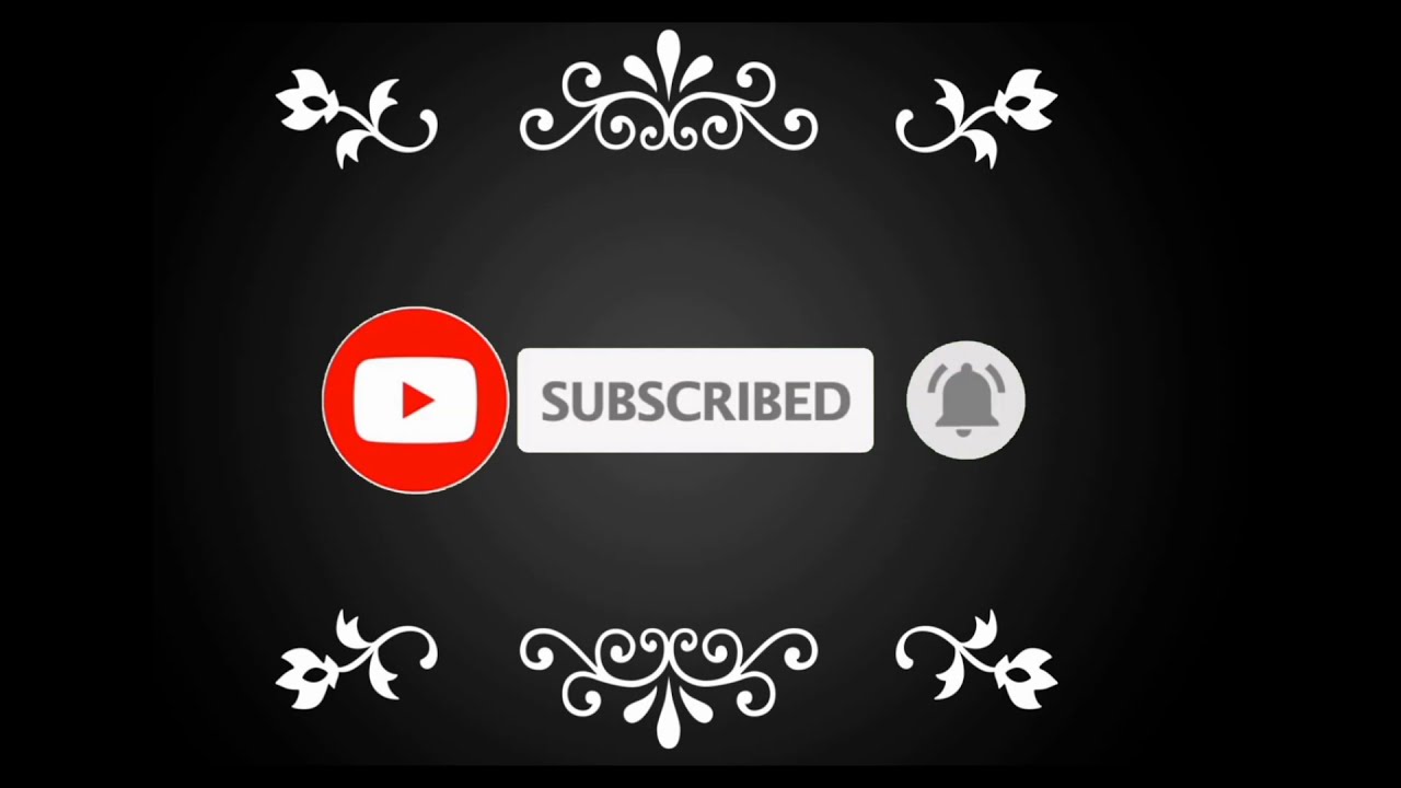 Dark Subscribe Button - YouTube