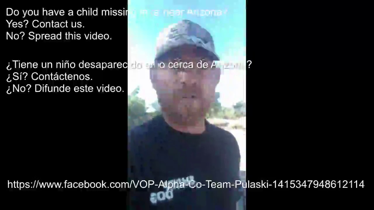 VOP Tucson Mission on Child Sex Camp - Invitation for Parents to Look ...