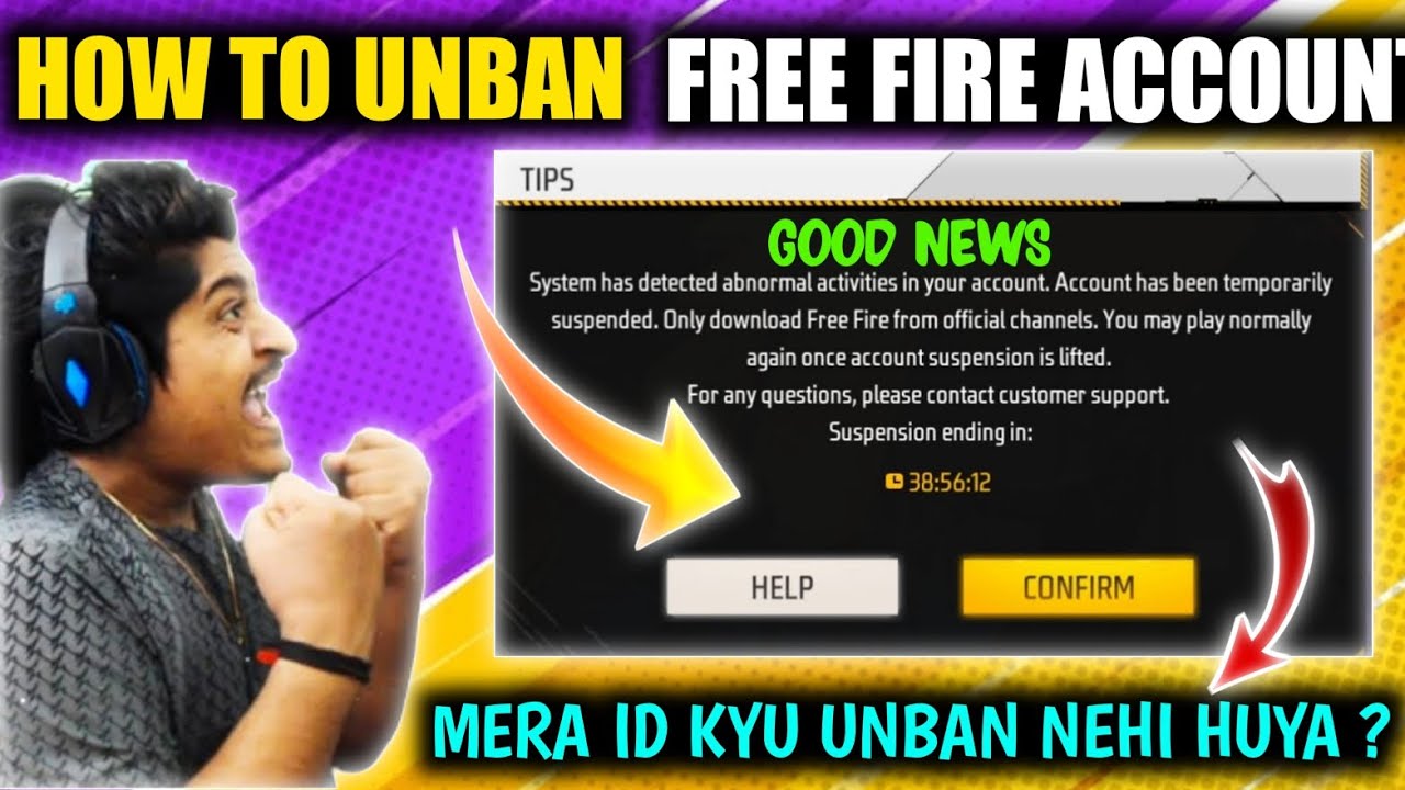 ID UNBAN NEW FORM 😍 ALL ACCOUNTS UNBAN - JUST 5 MINUTES - NEW I'D UNBAN ...