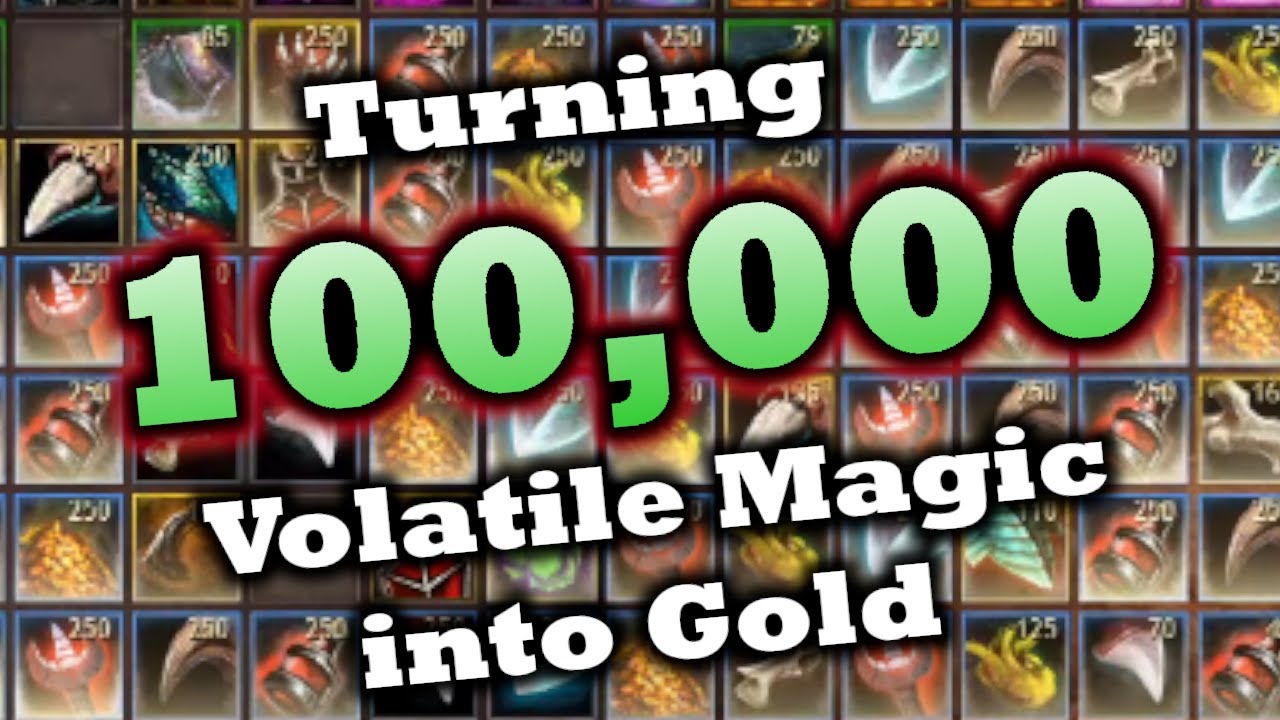I turned 100,000 Volatile Magic into Gold - Guild Wars 2 - YouTube