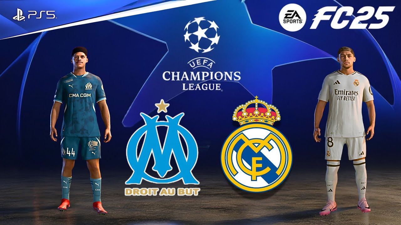 FC 25 - Real Madrid vs Olympique de Marseille | UCL League Phase ...