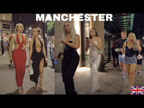 MANCHESTER CITY UK NIGHTLIFE WALK