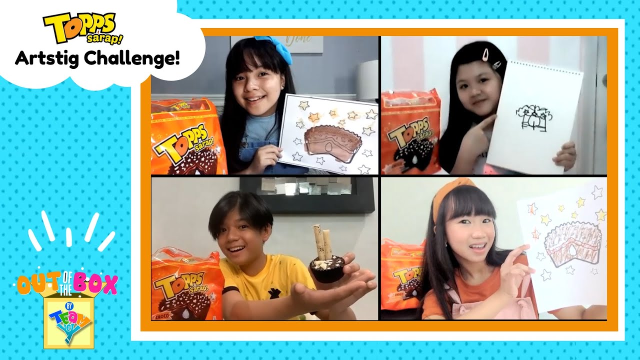 Topps Sarap Artstig Challenge | Out of the Box by Team YeY #Funbahay ...