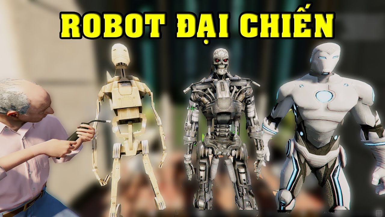 GTA 5 - Robot thống trị con người - Niềm tin ra đời | GHTG - YouTube
