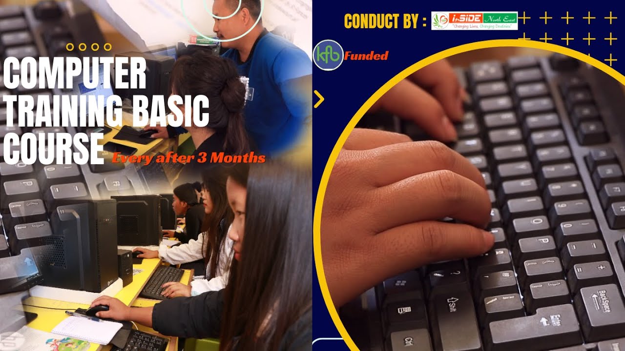 Computer training Basic Course || A Technology needed most for Youths ...