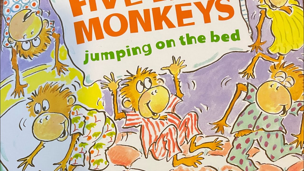 Five Little Monkeys Jumping on the Bed by Eileen Christelow - YouTube