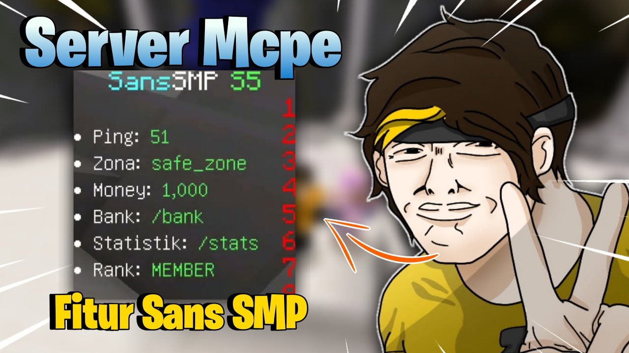 Server dengan Sistem Sans SMP S5 nih 🙀 - Minecraft pe 1.17 - YouTube