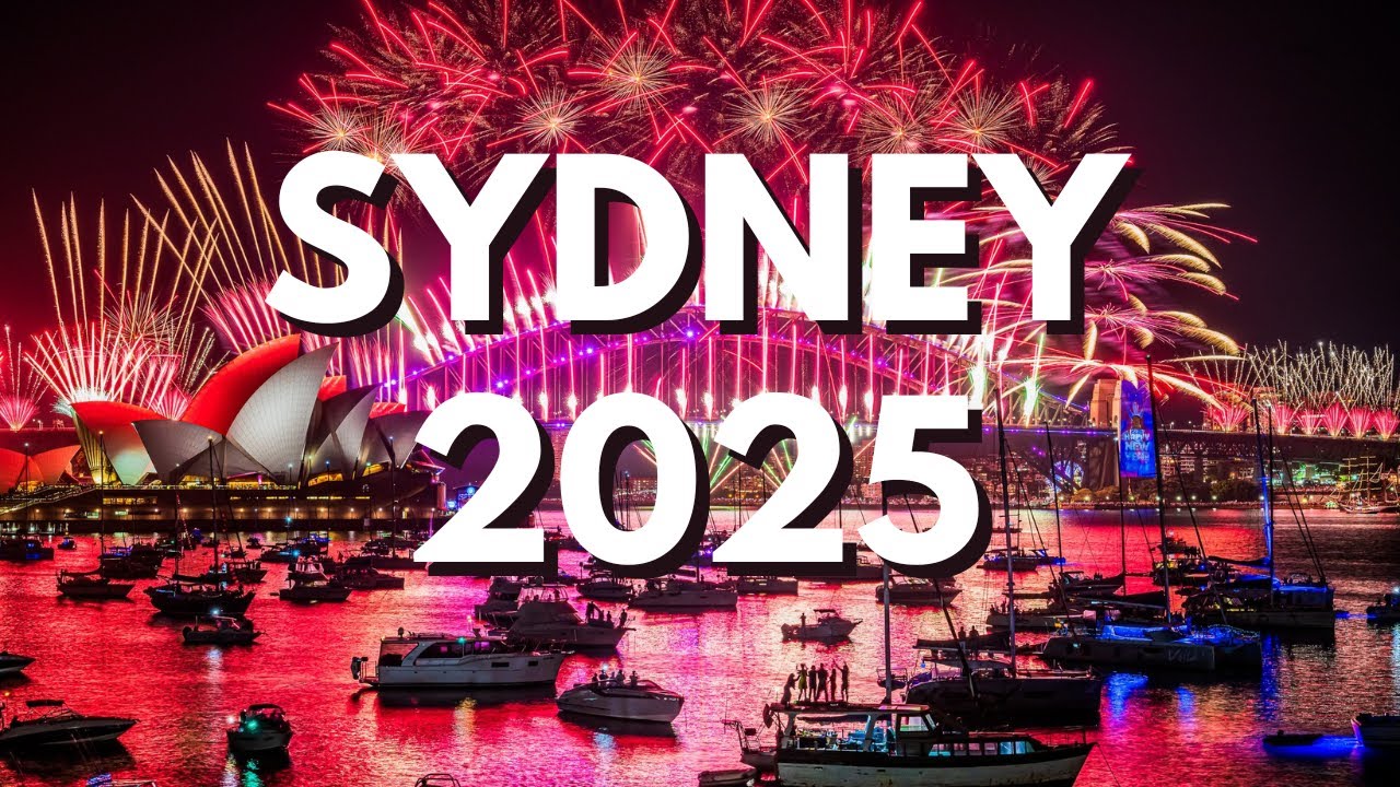 Sydney's Insane Fireworks Show - A $6,000,000 Display - YouTube