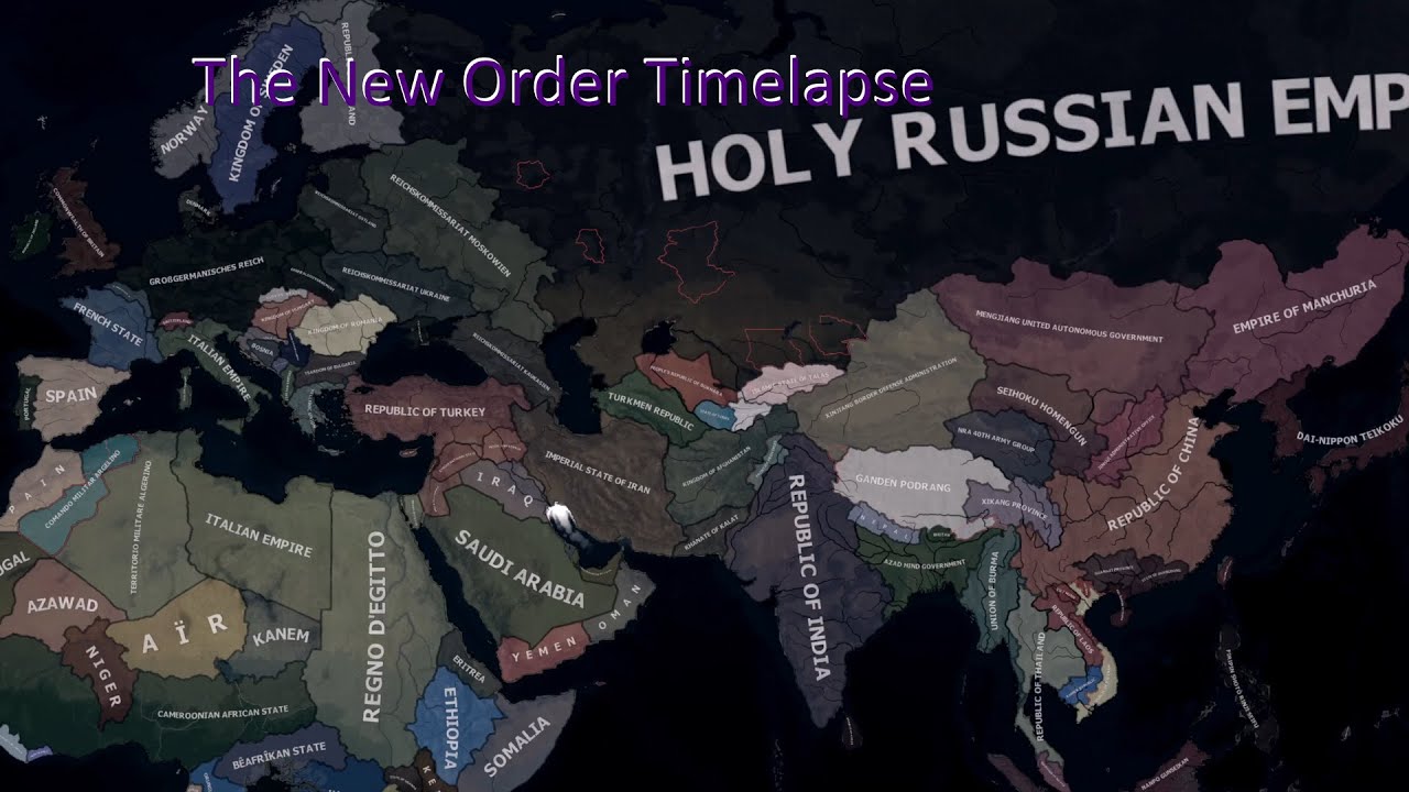 Hoi4 TNO 1962 - 1972 Timelapse (Taboristky's Russia) # 1 - YouTube