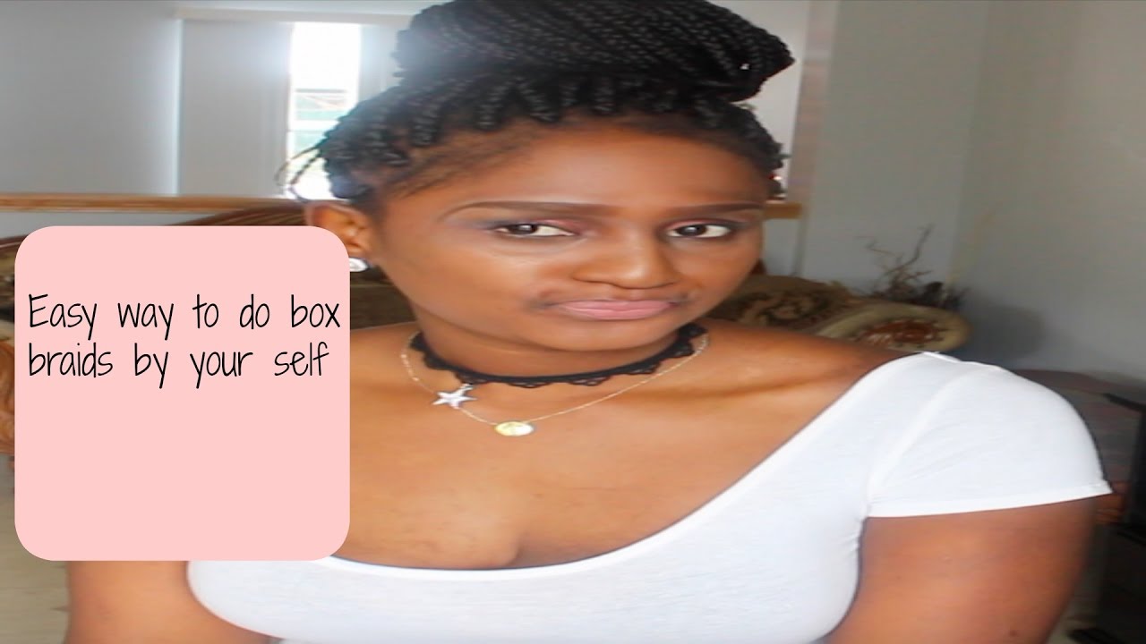 How To Do Box Braids Youtube
