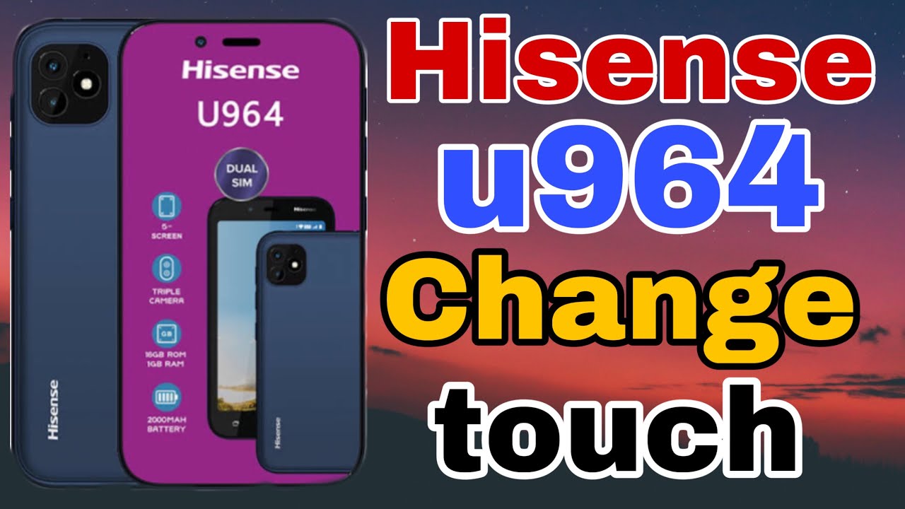 Hisense u964 Change only touch #smartphone #automobile #tech #repair - YouTube