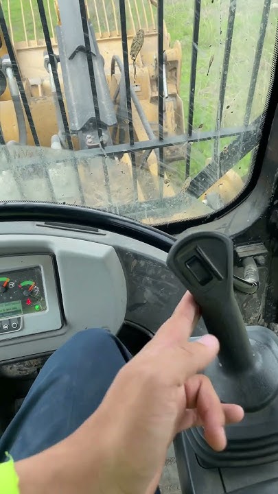 How to operate a track loader - YouTube