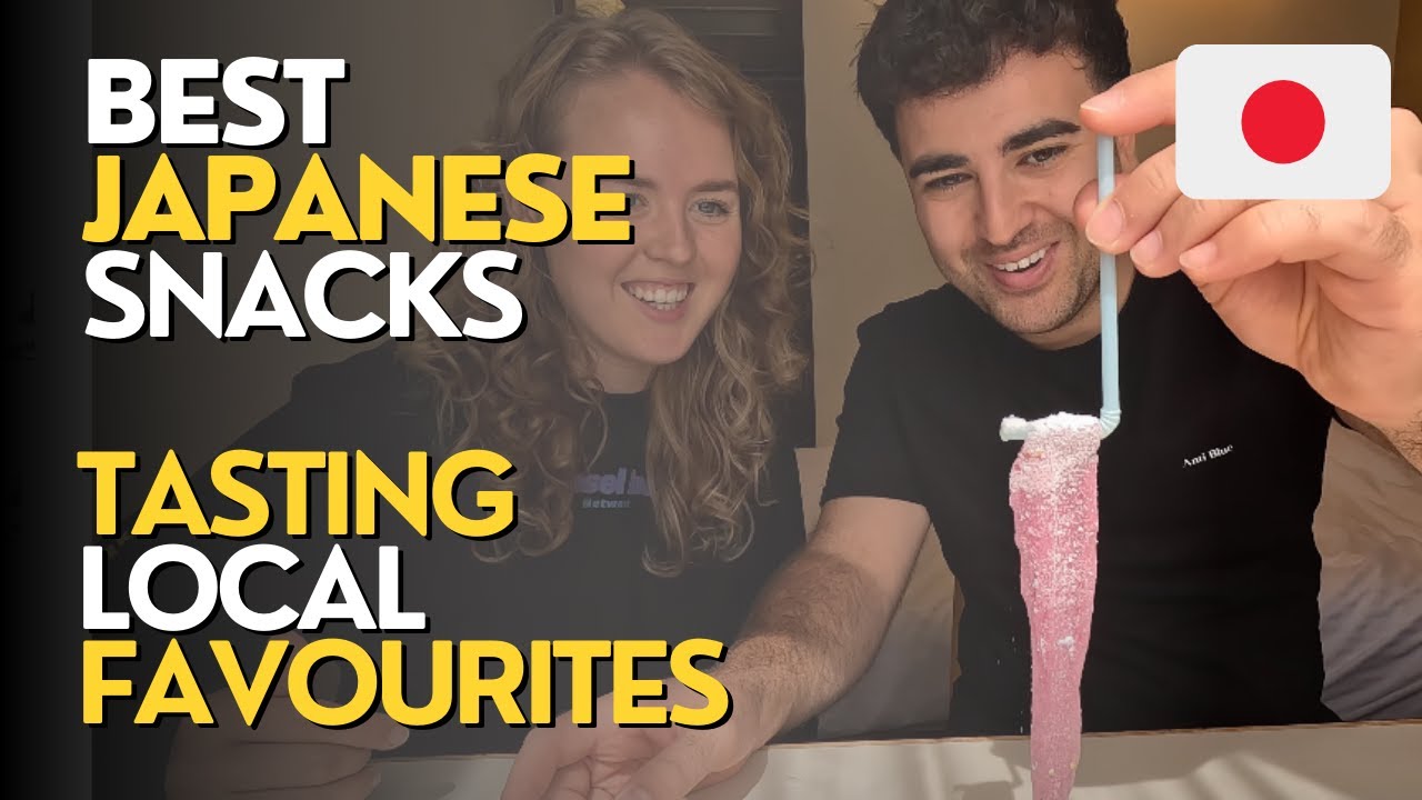 TASTING JAPANESE SNACKS - LOCAL FAVOURITES - MUST TRY - YouTube