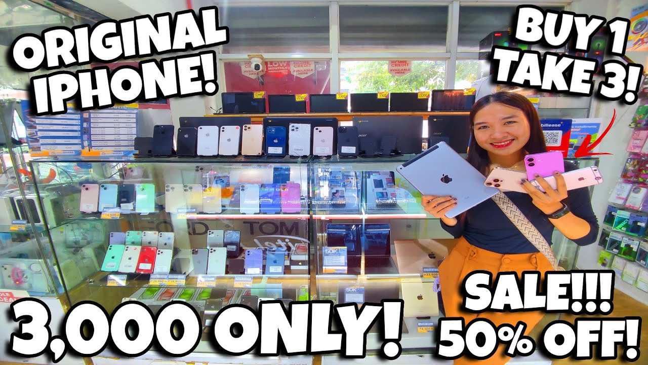 ORIGINAL IPHONE 3K ONLY, MERON PANG BUY 1 TAKE 3! SALE NA, 50% OFF PA ...
