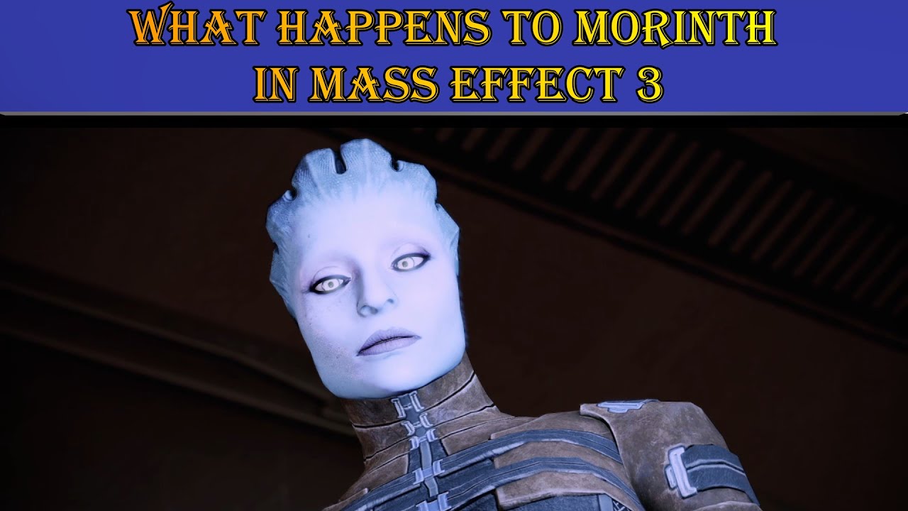 What Happens to Morinth in Mass Effect 3 - YouTube