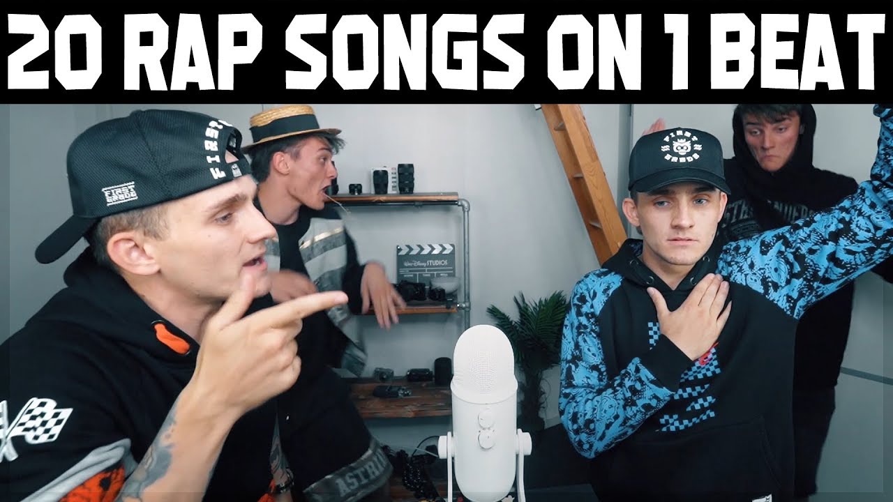 20 RAP SONGS ON 1 BEAT: Duet with Myself! Homicide - Logic ft. Eminem ...