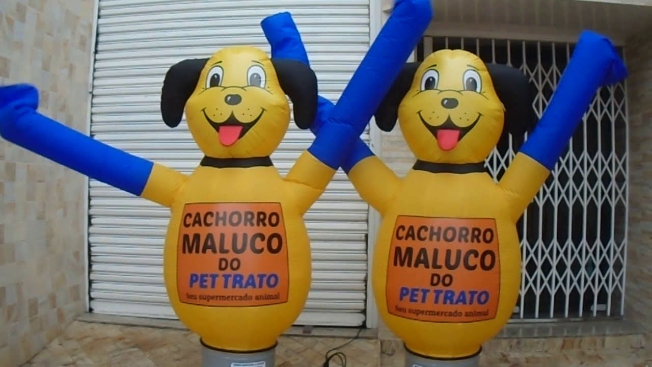 Boneco Biruta Cachorro, boneco biruta , boneco do posto, boneco para ...