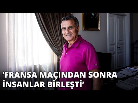 Şenol Güneş: Fransa maçından sonra insanlar birleşti