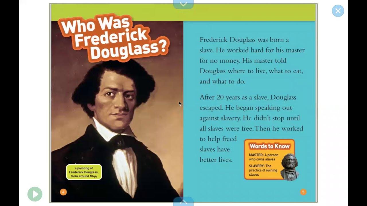 National Geographic Readers: Frederick Douglass - YouTube