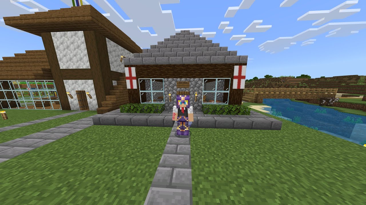 minecraft bedrock tutorial EP15 post office - YouTube