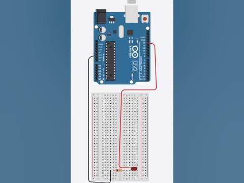 Simple Led Blinking Arduino project#shorts #arduino #science #viral - YouTube