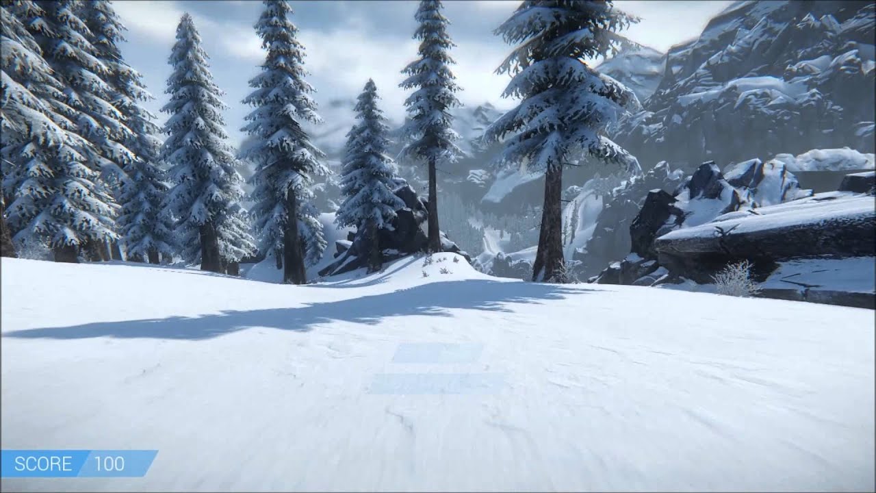 SNOW the game - Freeride gameplay - YouTube