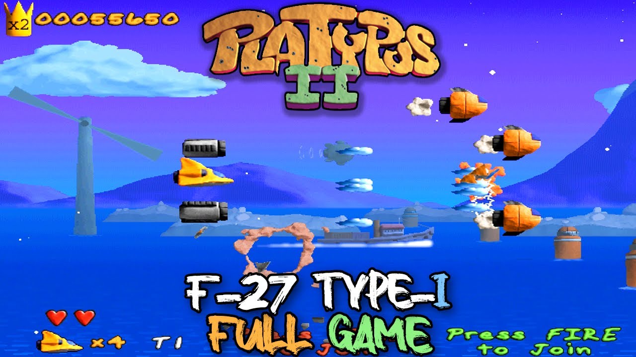 PLATYPUS 2 - Gameplay Walkthrough FULL GAME (F-27 TYPE-1) 1080P 60FPS ...