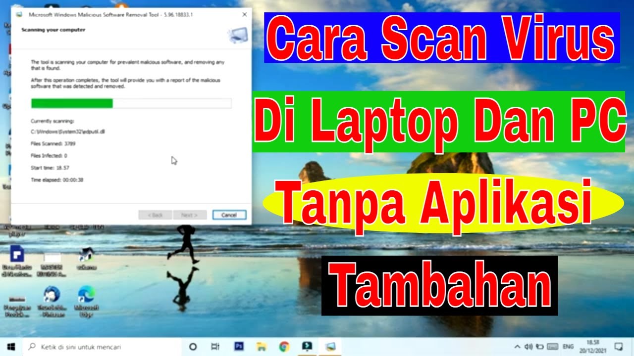Cara Scan Virus Di Laptop Dan PC Windows 10 Tanpa Aplikasi - YouTube