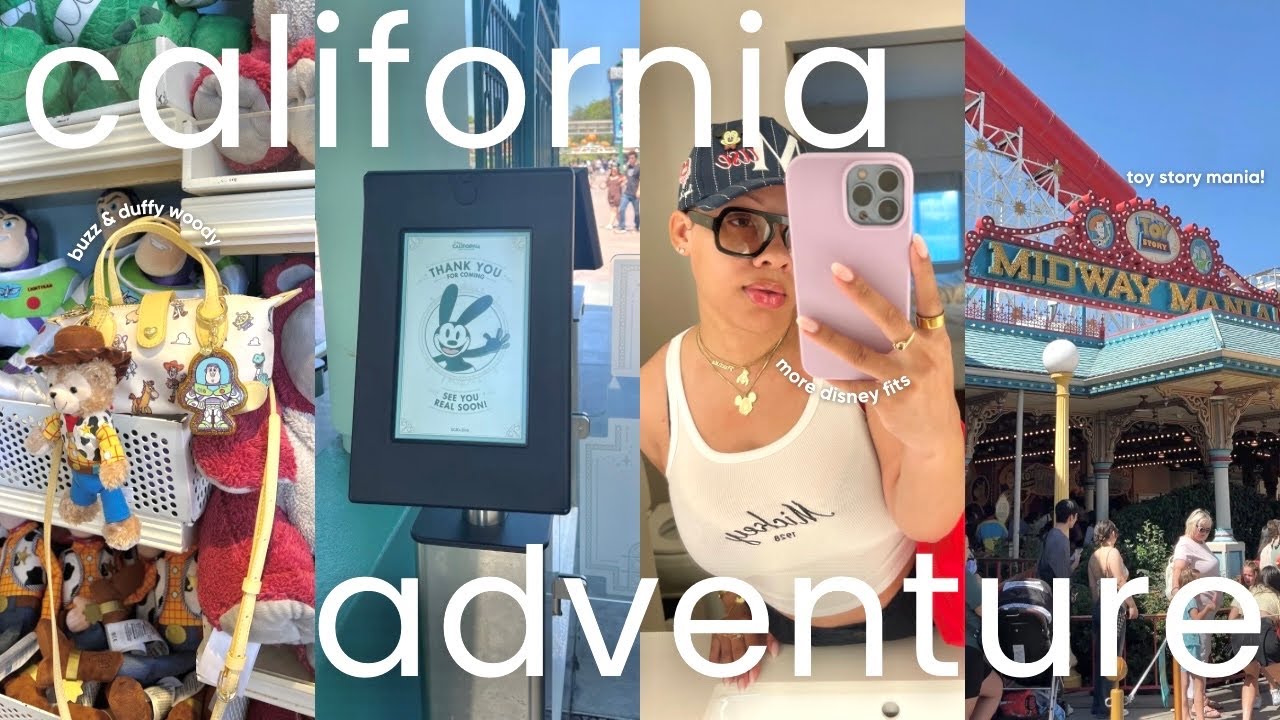 disneyland vlog | california adventure, animation academy, world of ...
