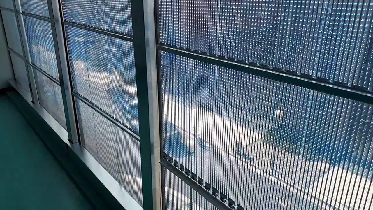 LED Screen Display Mesh - YouTube