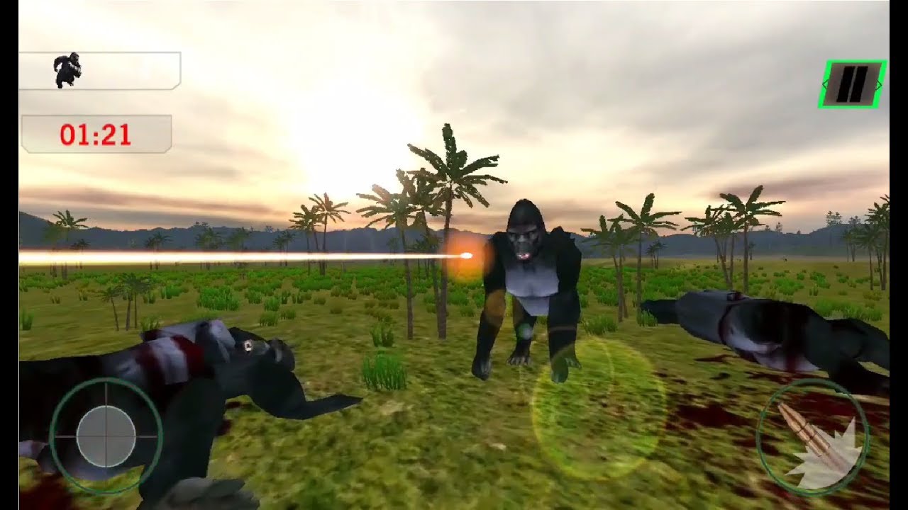 Gorilla Hunting 2017 Sniper Gun Animal Hunter King By Game Arena - YouTube