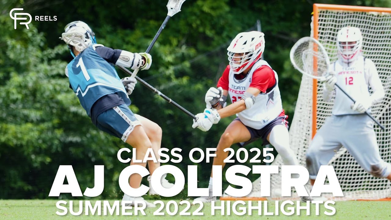 AJ Colistra 2022 Summer Highlights (Class of 2025) - YouTube