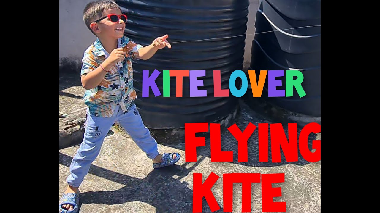 Flying Kite | Kite Lover | Kids Flying Kite |#kiteflying #patang # ...