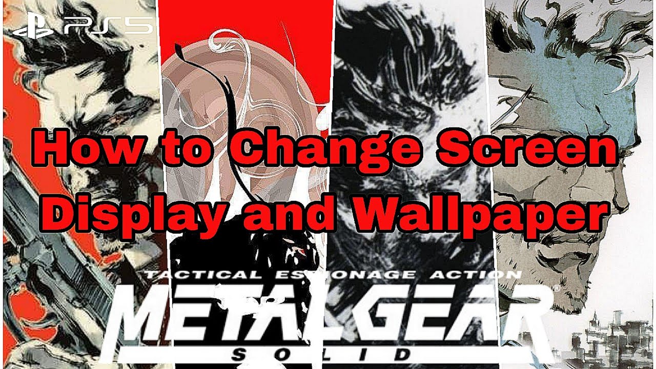 METAL GEAR SOLID 1 - Master Collection | How to Change Screen Display ...
