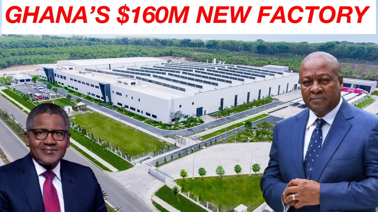 Ghana Partners With Dangote To Build $160M NEW Sugar Factory To Boost ...